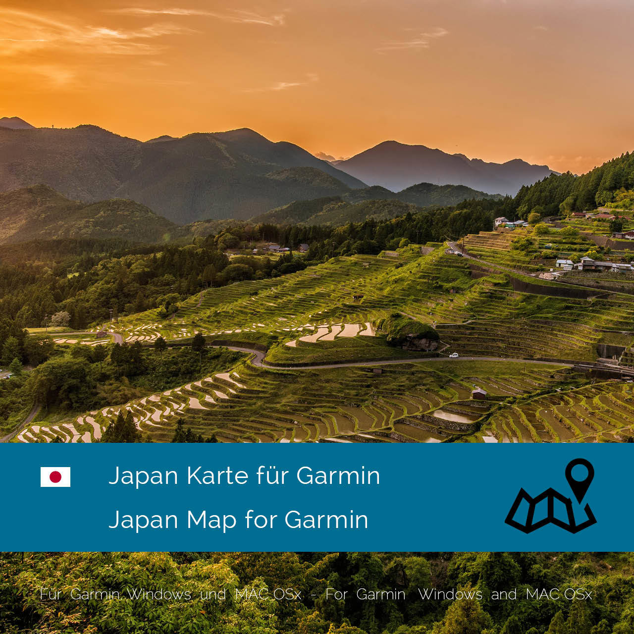 Japan Karte für Garmin jetzt im Shop als Download kaufen!